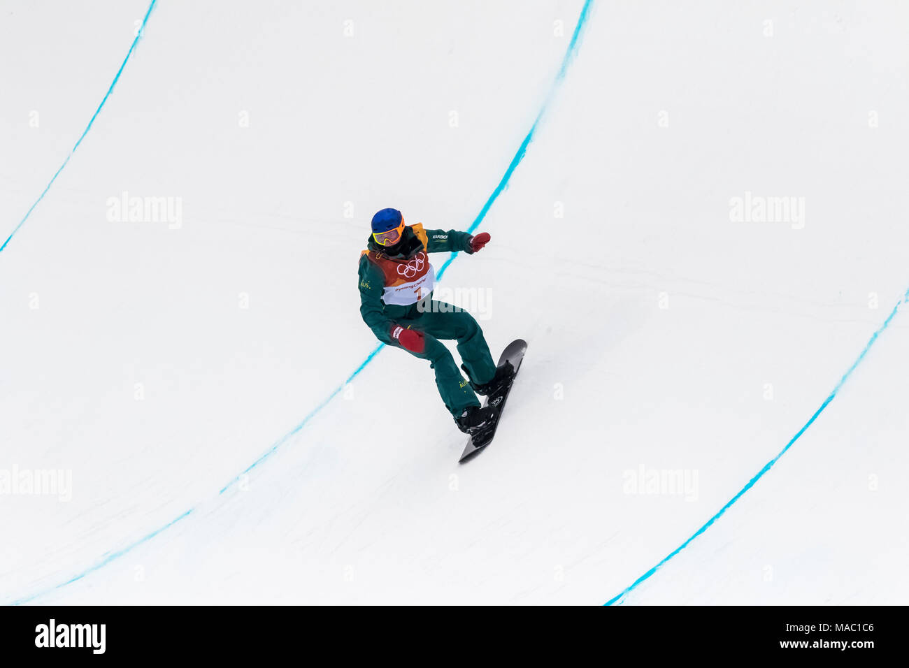 Scotty James (AUS) wins the bronze medal in the Men's Snowboarding Half ...
