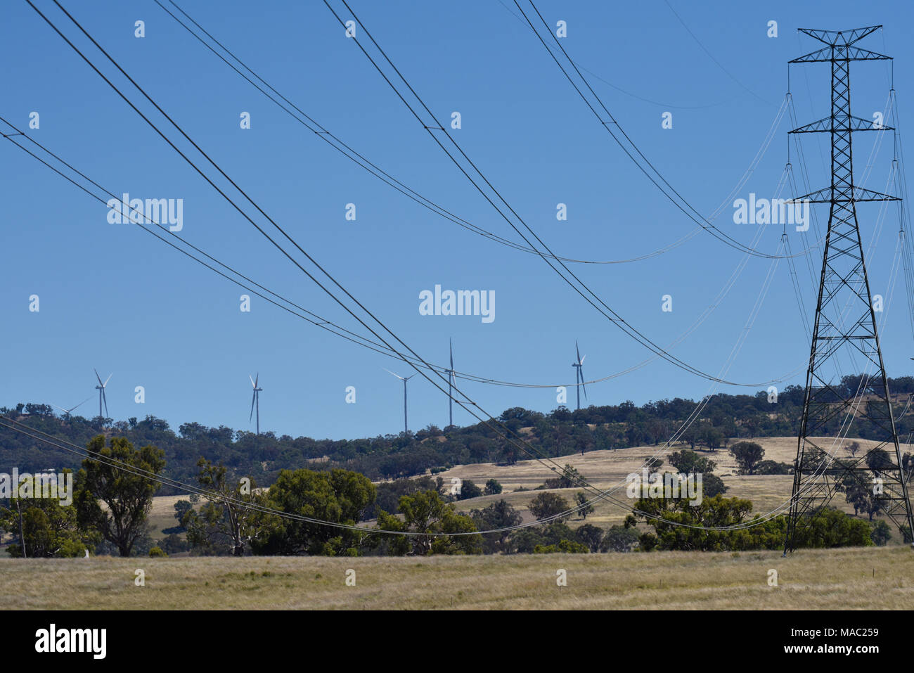 Australian power cable hi-res stock photography and images - Alamy