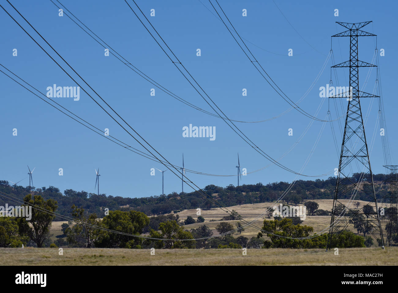 Australian wind farm hi-res stock photography and images - Alamy