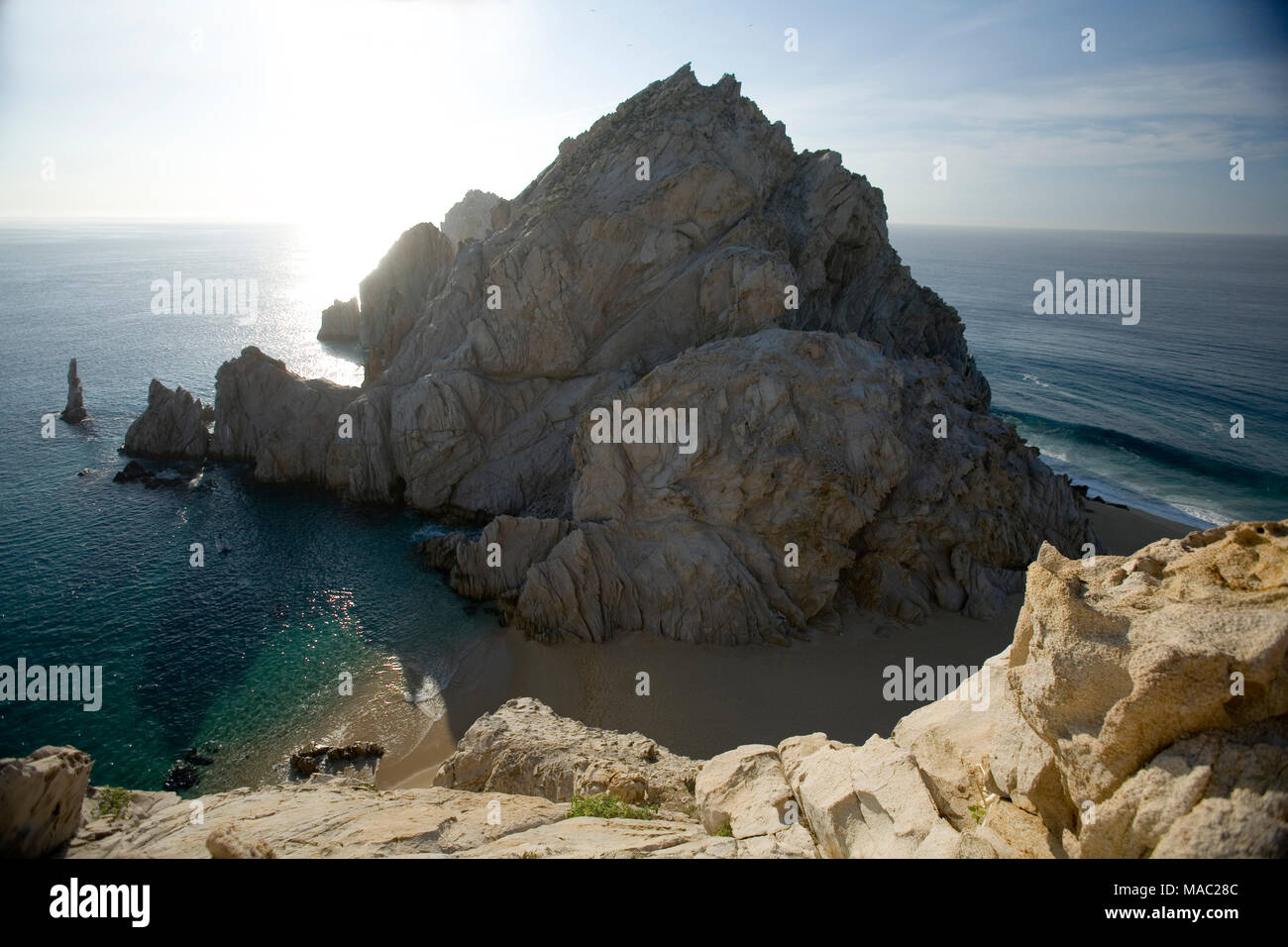 pacific ocean meet the sea of cortes Stock Photo - Alamy