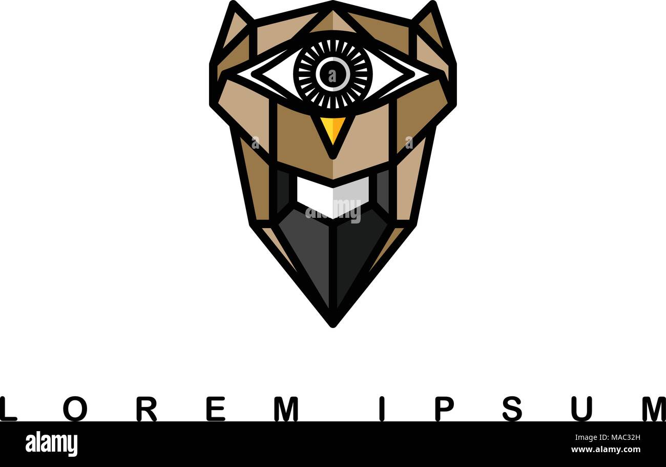 owl bird sign symbol logo Stock Vector Image & Art - Alamy