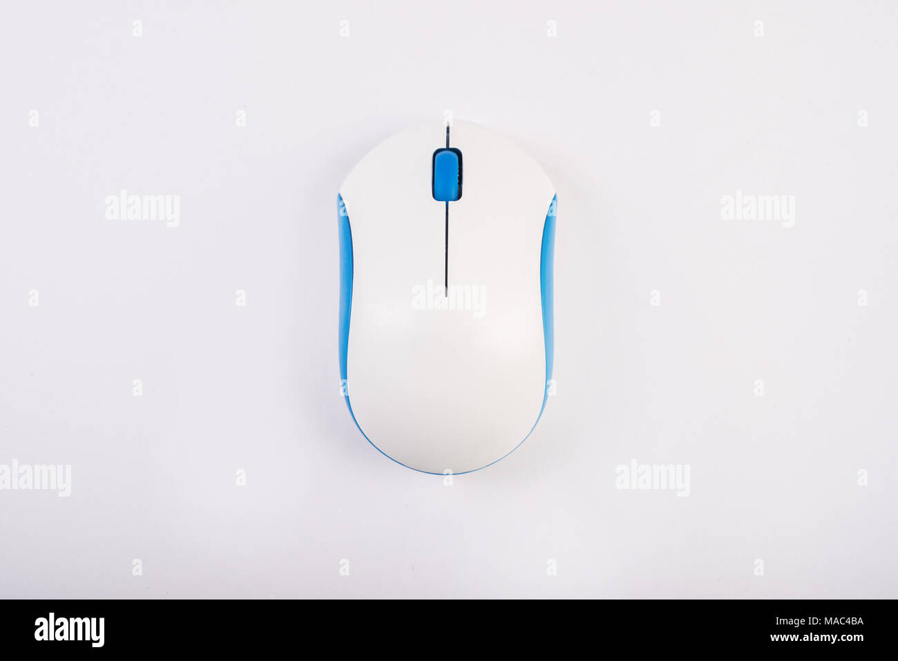 Computer wireless mouse isolated on white background Stock Photo - Alamy