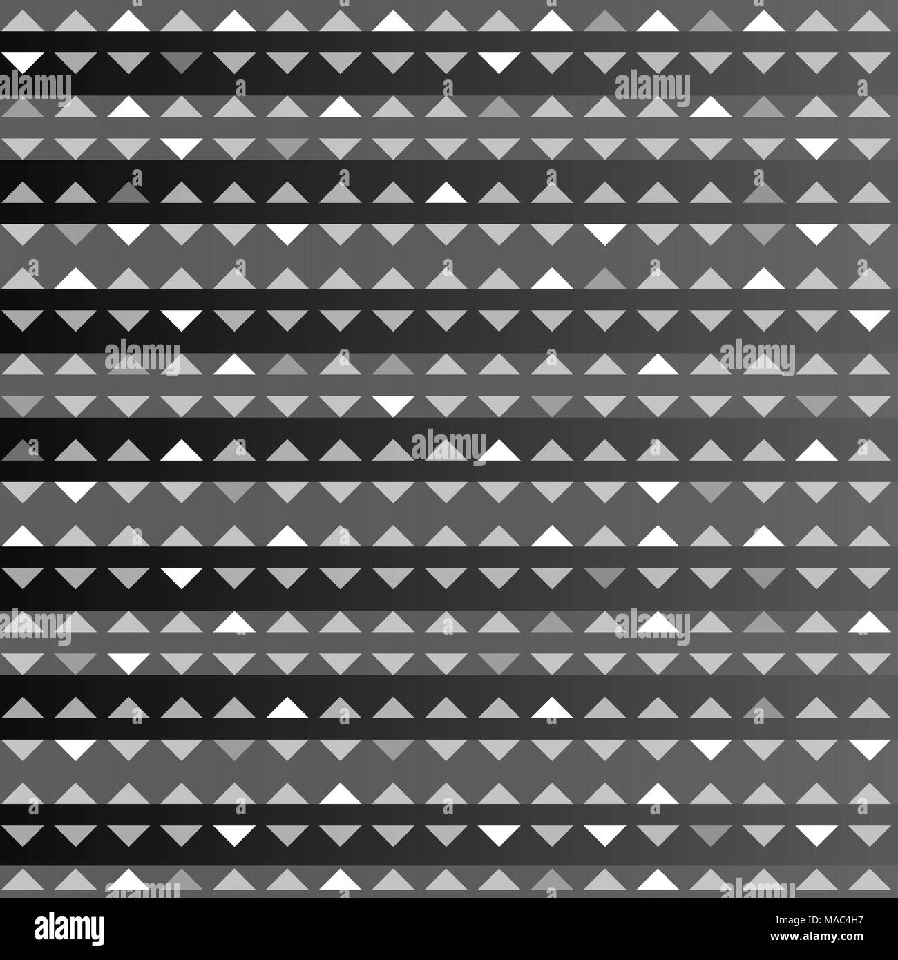 Abstract of seamless triangle patterns on black background, vector ...