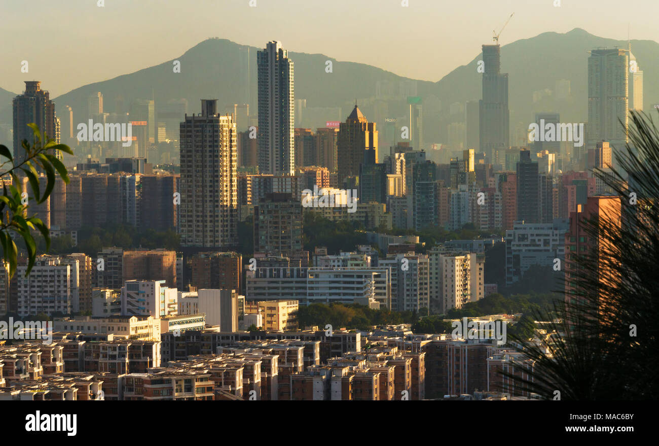 View of high rises in downtown, Hong Kong, China Stock Photo - Alamy