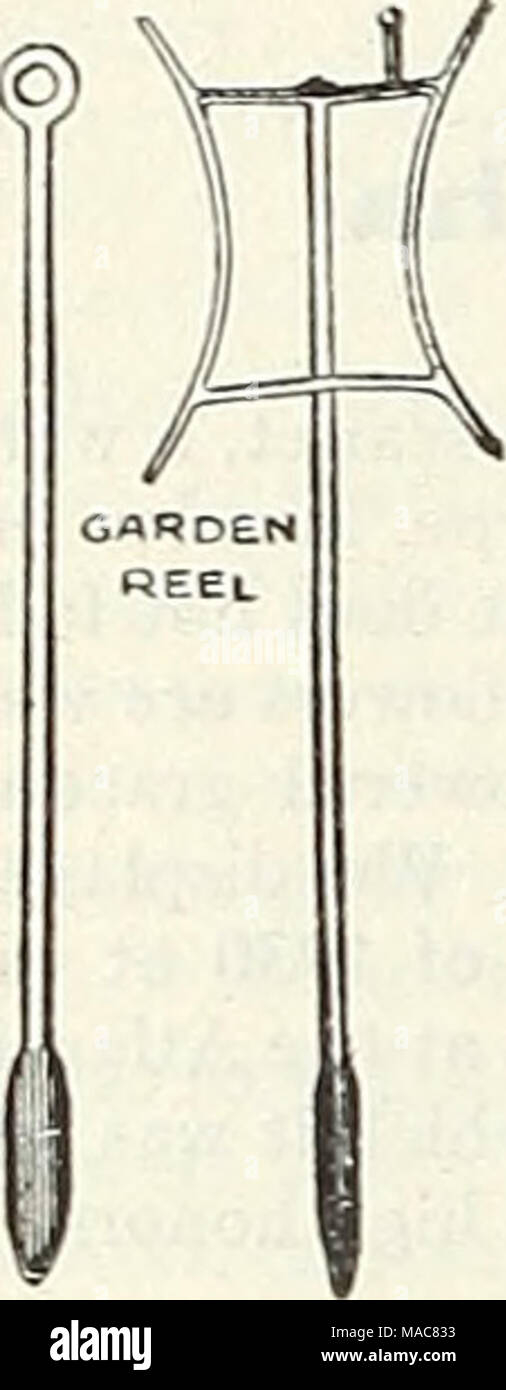 . Dreer's midsummer list 1931 . Garden Reel Wire Fruit Picker Stock ...