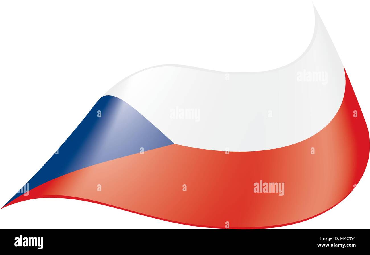 Czechia flag, vector illustration Stock Vector Image & Art - Alamy