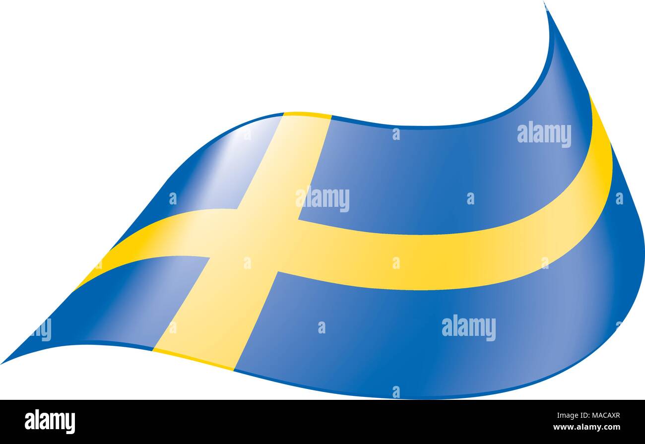 Sweden flag, vector illustration Stock Vector Image & Art - Alamy
