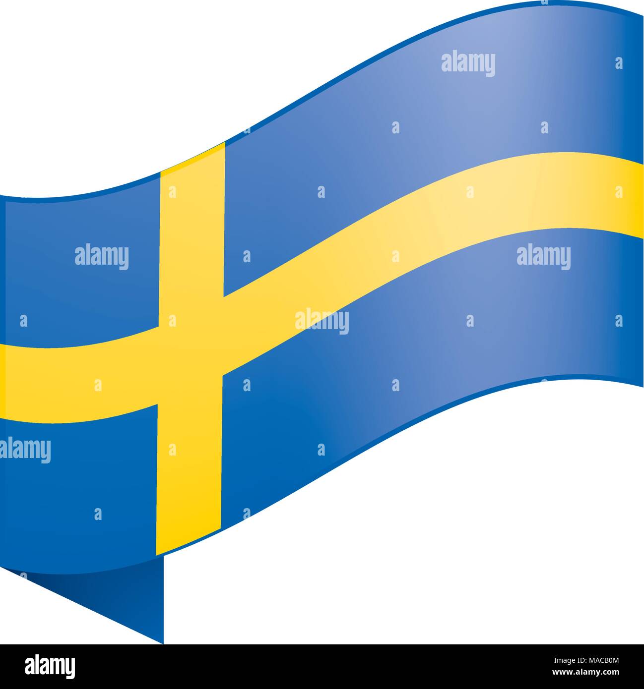 Sweden Flag Vector High Resolution Stock Photography and Images - Alamy