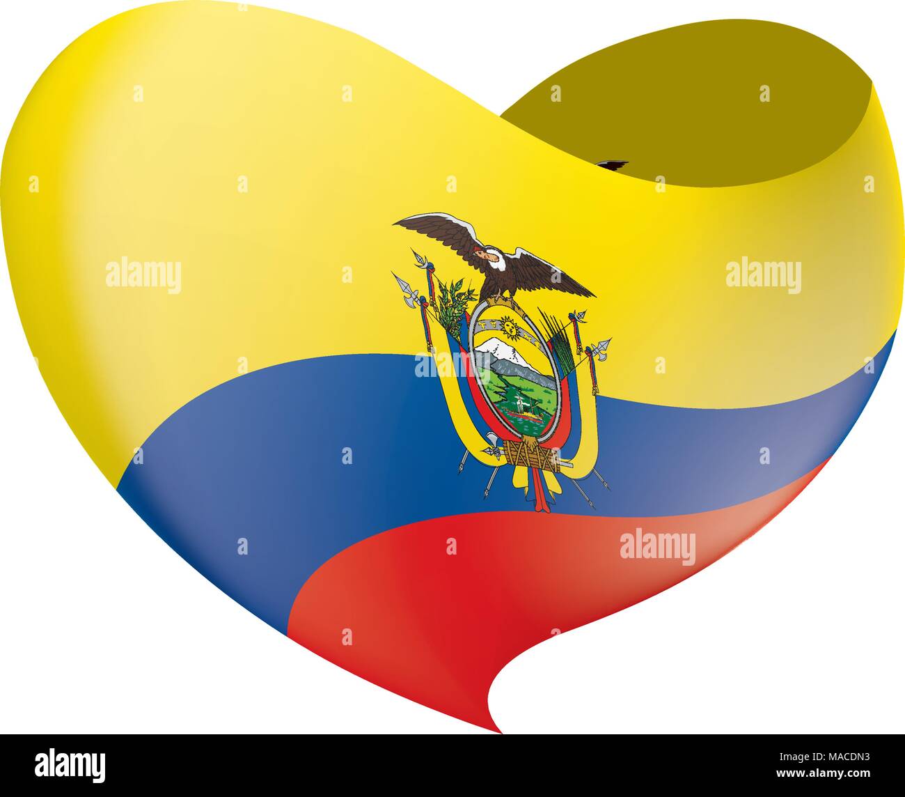 Ecuador heart hi-res stock photography and images - Alamy