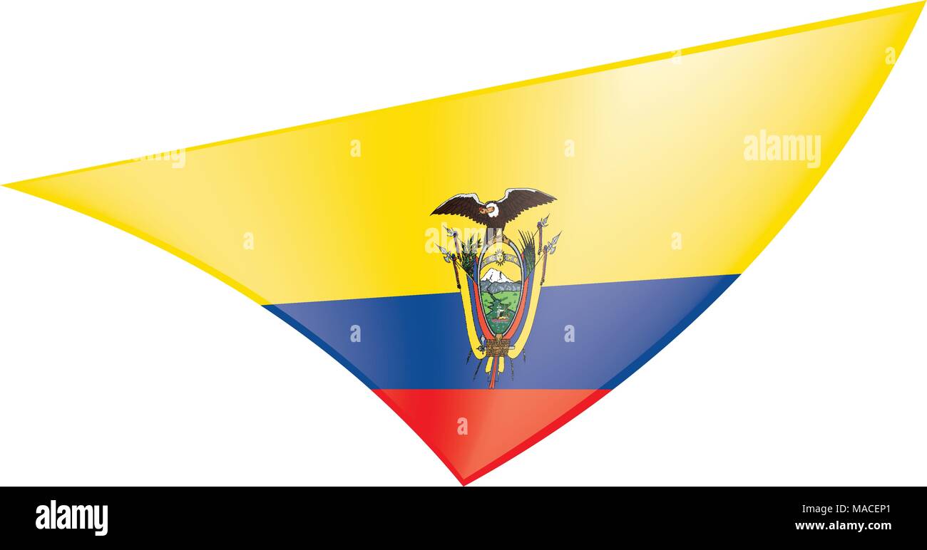 Ecuador flag, vector illustration Stock Vector Image & Art - Alamy