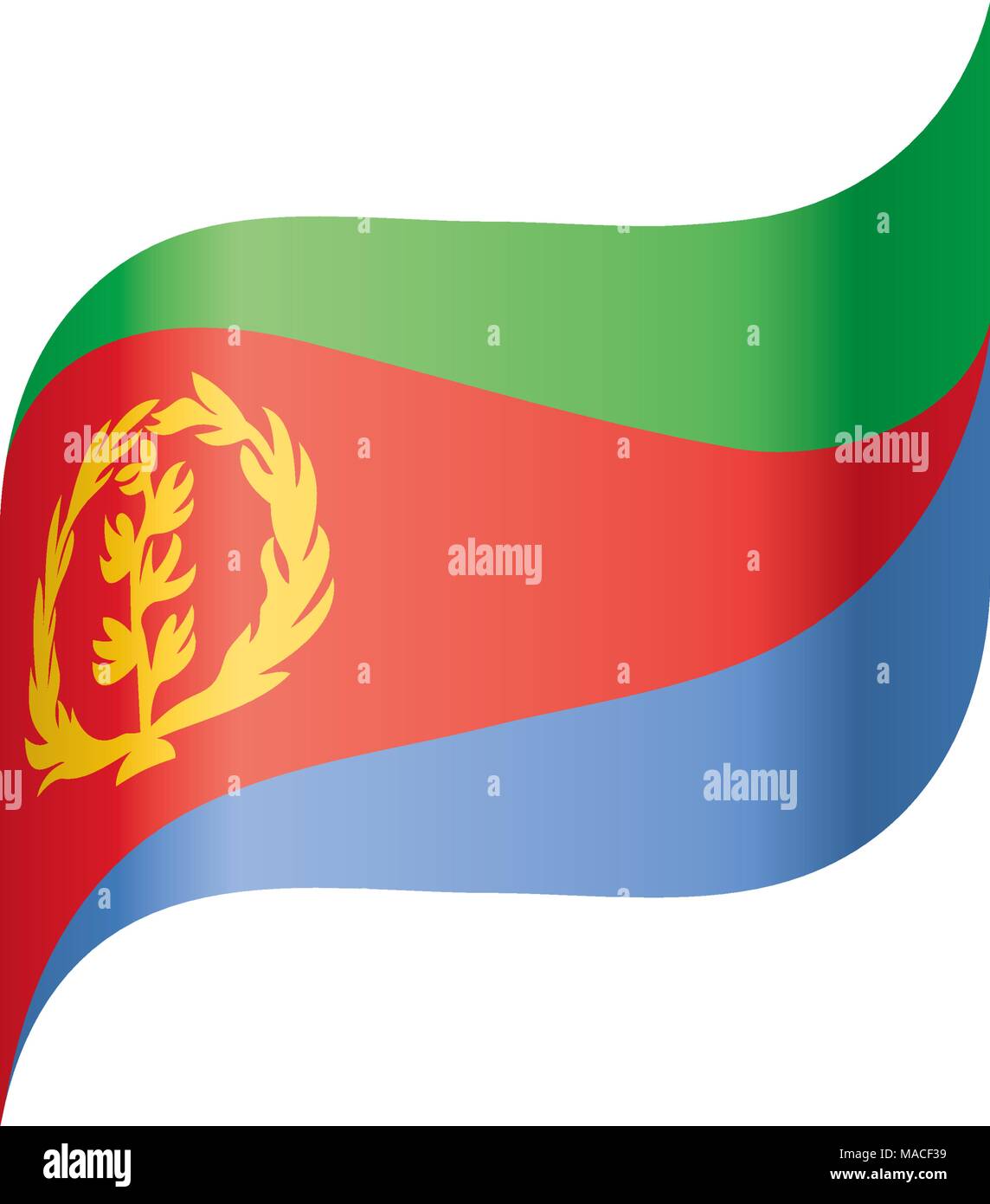Eritrea Flag Vector Illustration Stock Vector Image And Art Alamy
