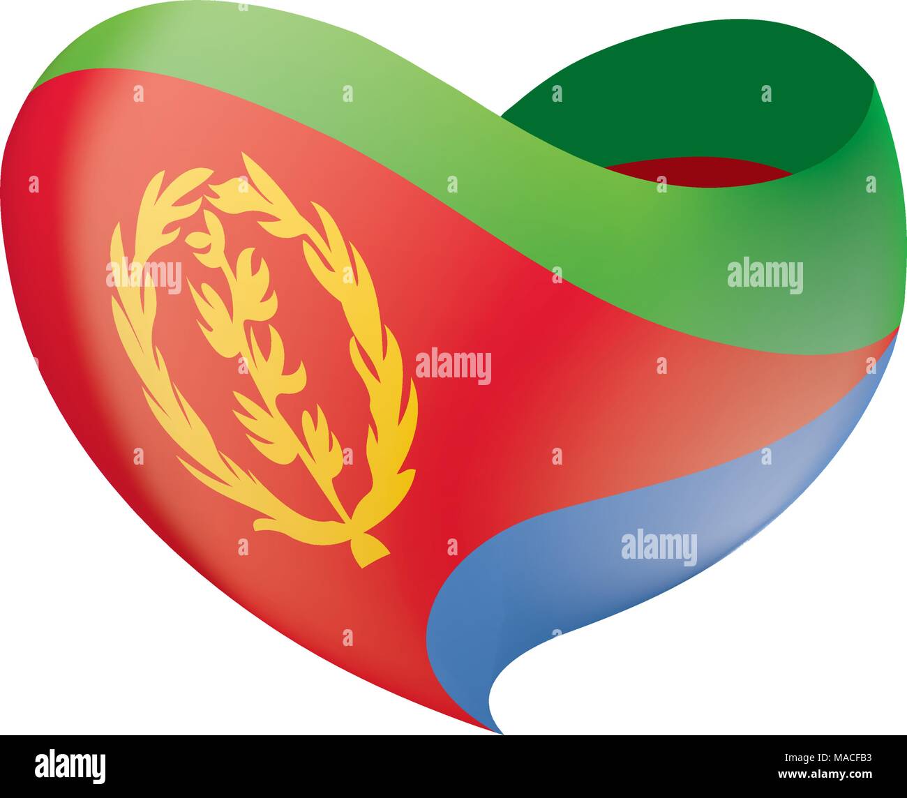 Eritrea flag, vector illustration Stock Vector Image & Art - Alamy