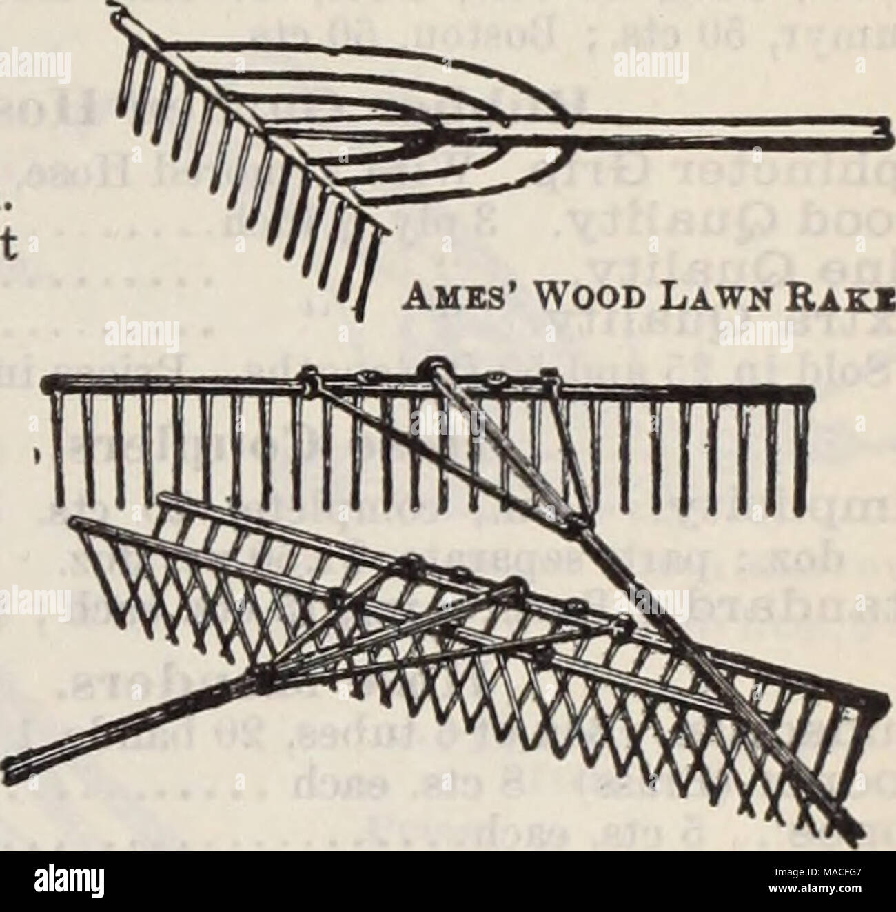 Jacksons lawn rake hi-res stock photography and images - Alamy