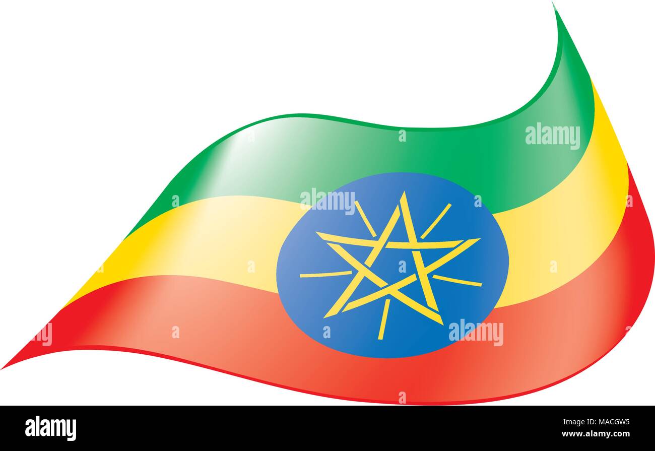 Ethiopia flag, vector illustration Stock Vector Image & Art - Alamy