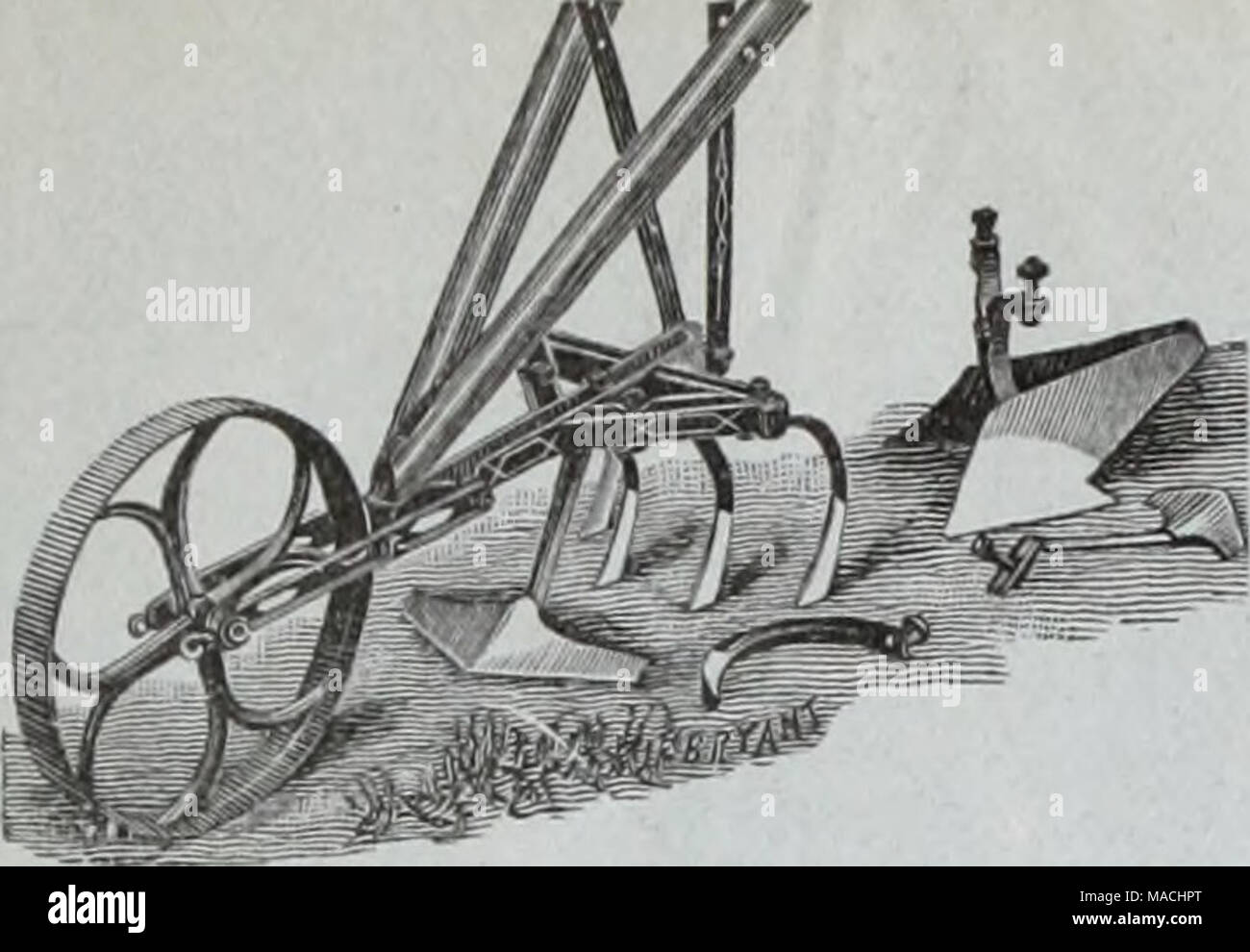 Two wheel plows hi-res stock photography and images - Alamy