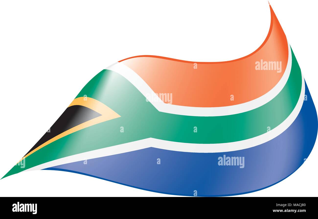 South africa flag flying Stock Vector Images - Alamy