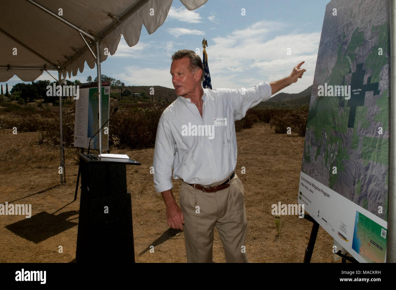 San Diego NWR Hidden Valley Event. SANDAG's Jack Dale Stock Photo - Alamy