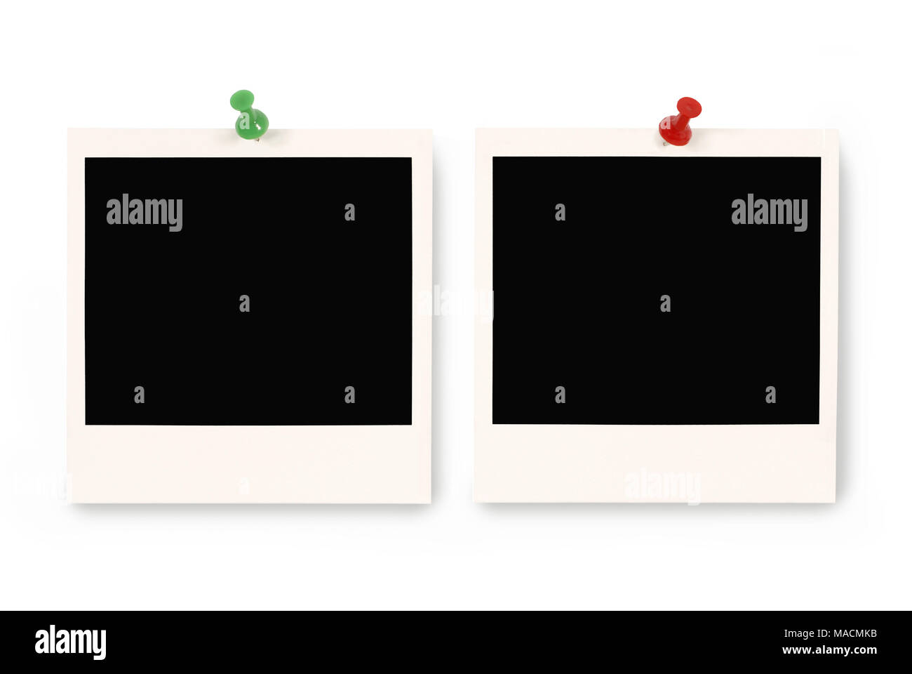 Two blank photos shadow hi-res stock photography and images - Alamy