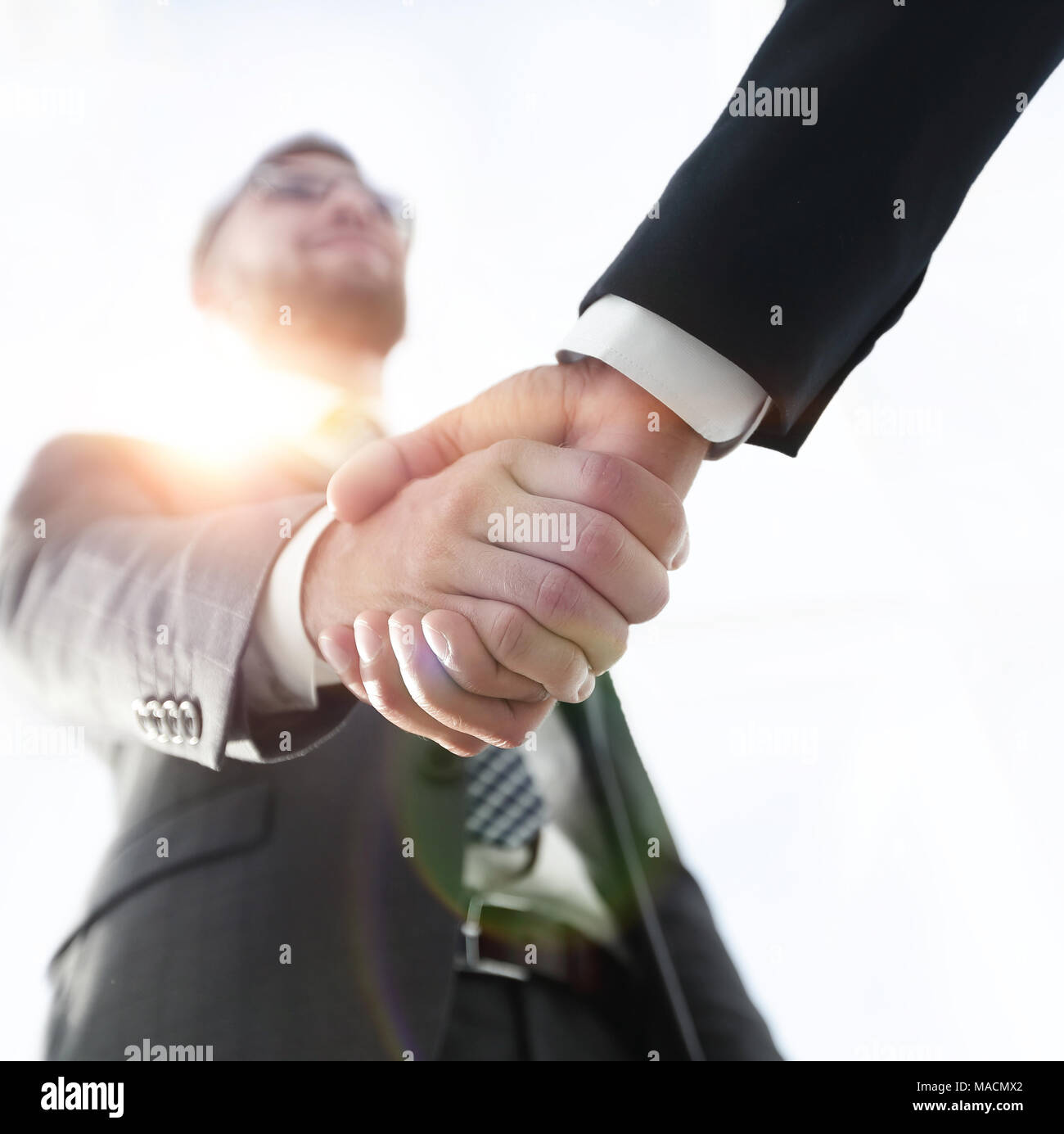 Effective negotiation with client. Business concept photo Stock Photo ...