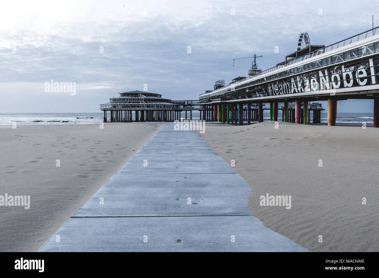Photography trip to Scheveningen beach in the Netherlands Stock Photo ...