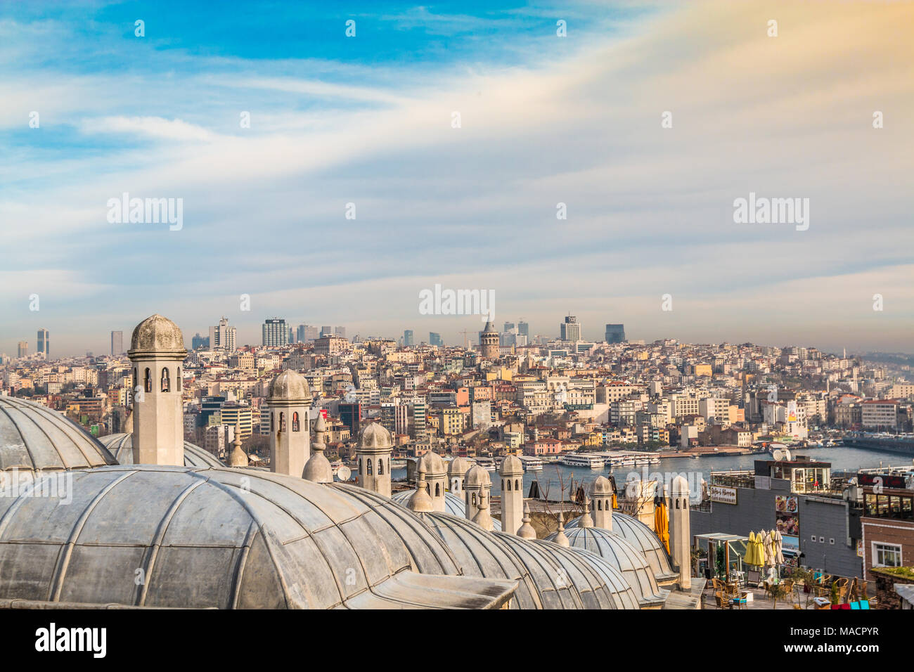 View of Istanbul in Turkey Stock Photo - Alamy