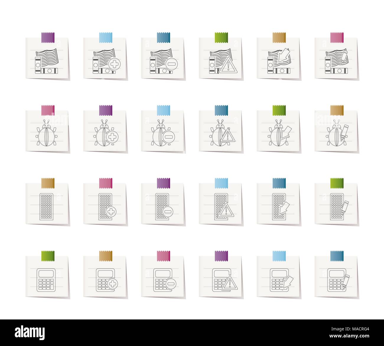 24 colors Stock Vector Images - Alamy