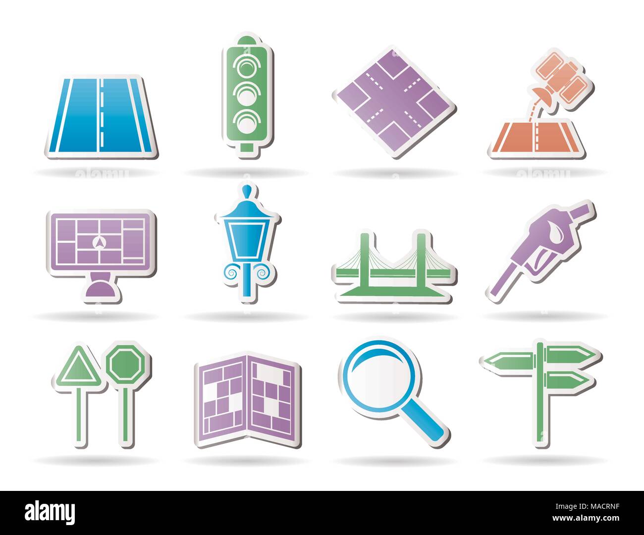 Navigation lights Stock Vector Images - Alamy