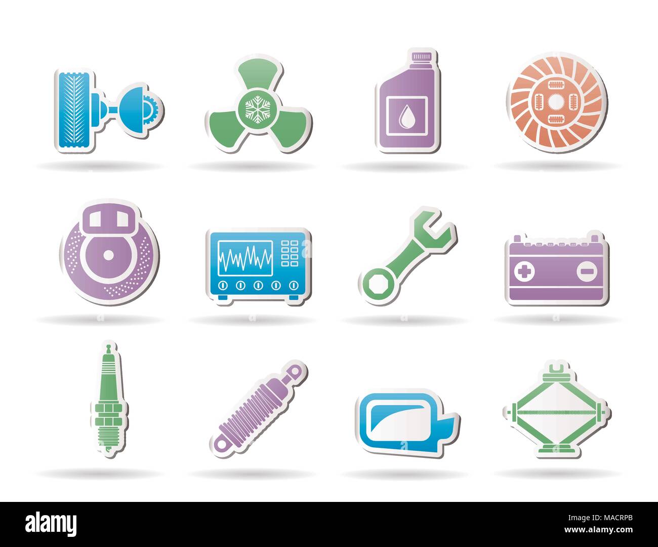 Electronic spares Stock Vector Images - Alamy