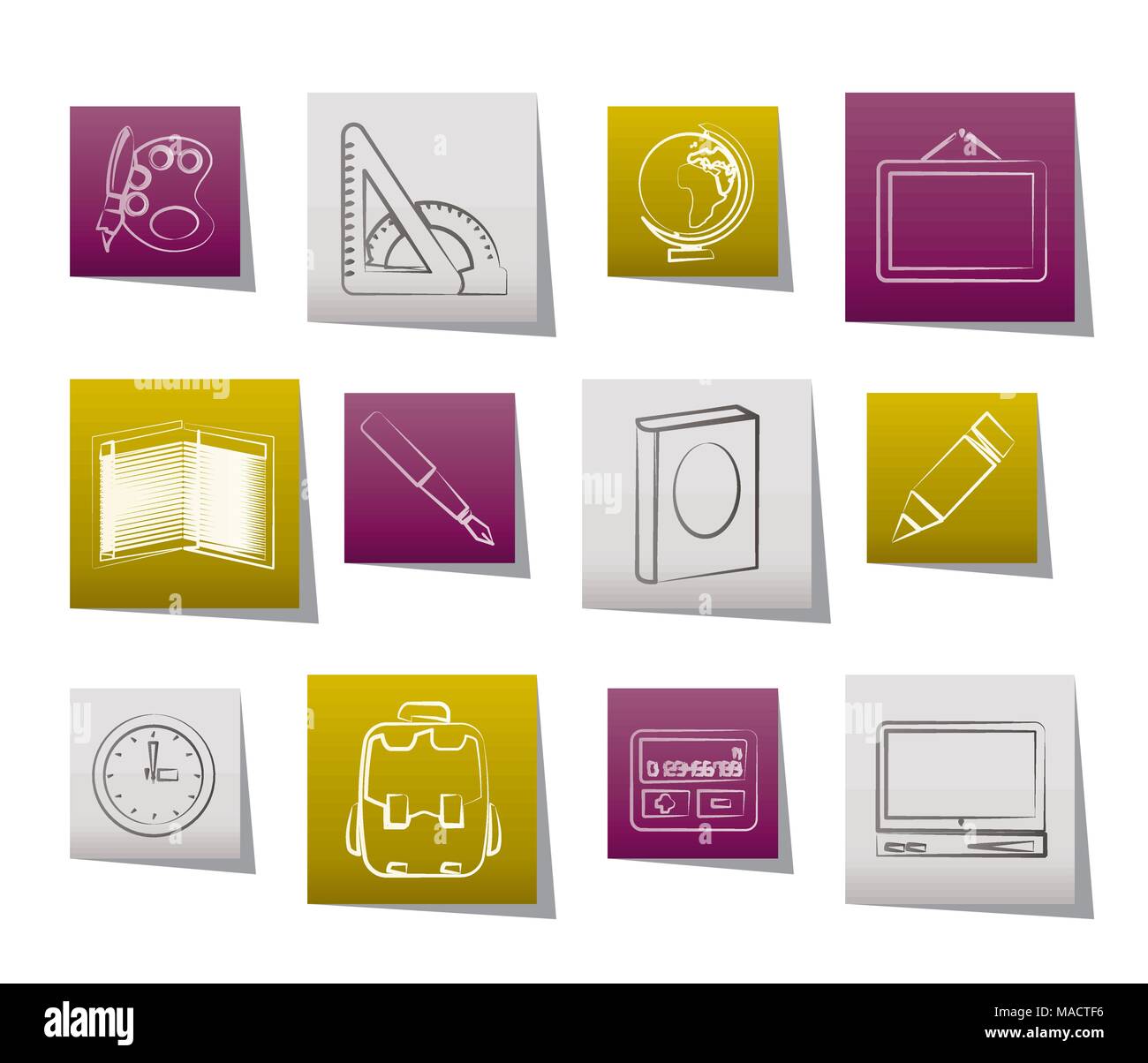 Music education tools Stock Vector Images - Alamy