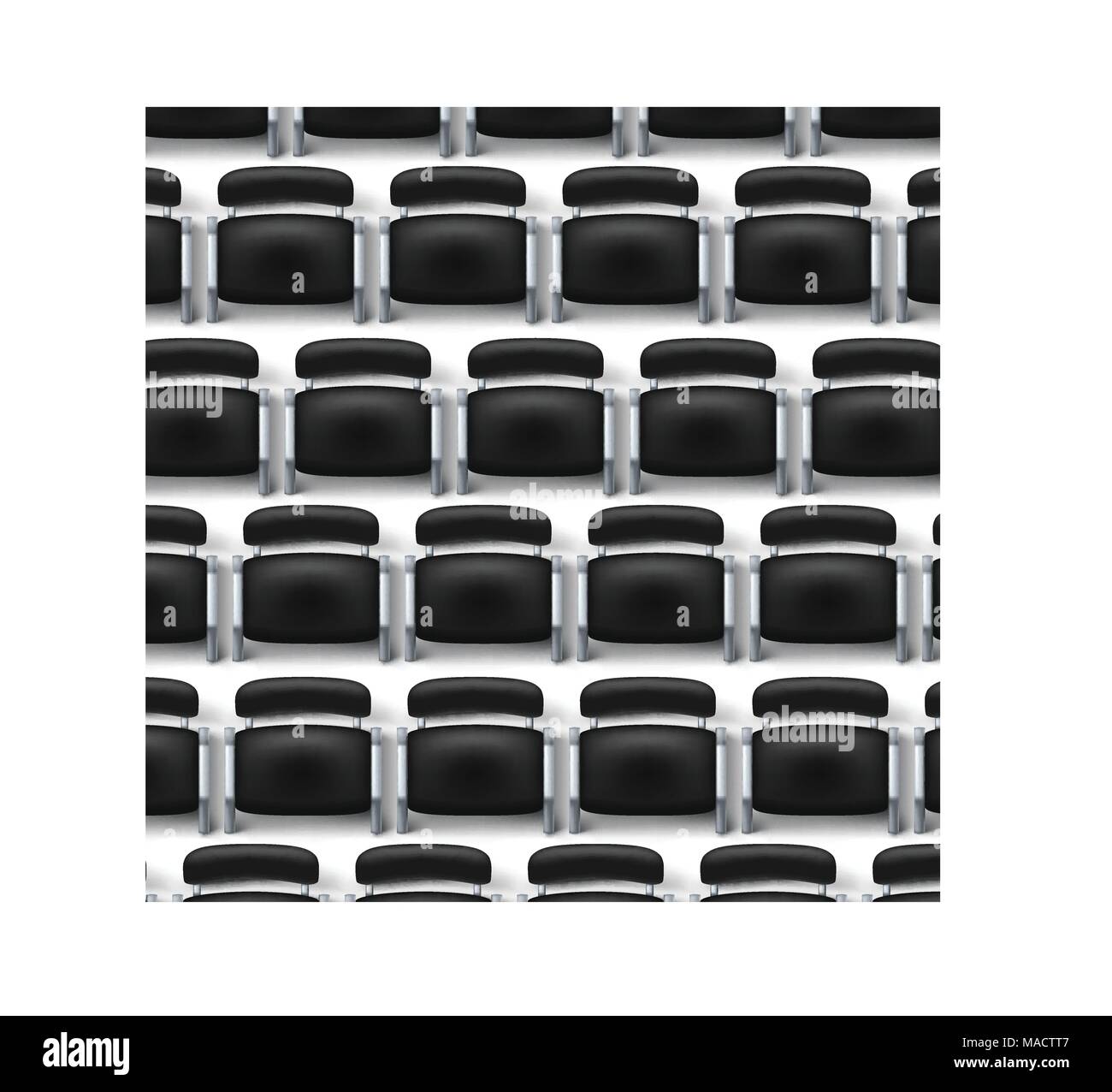 top view on chairs Stock Vector Image & Art - Alamy