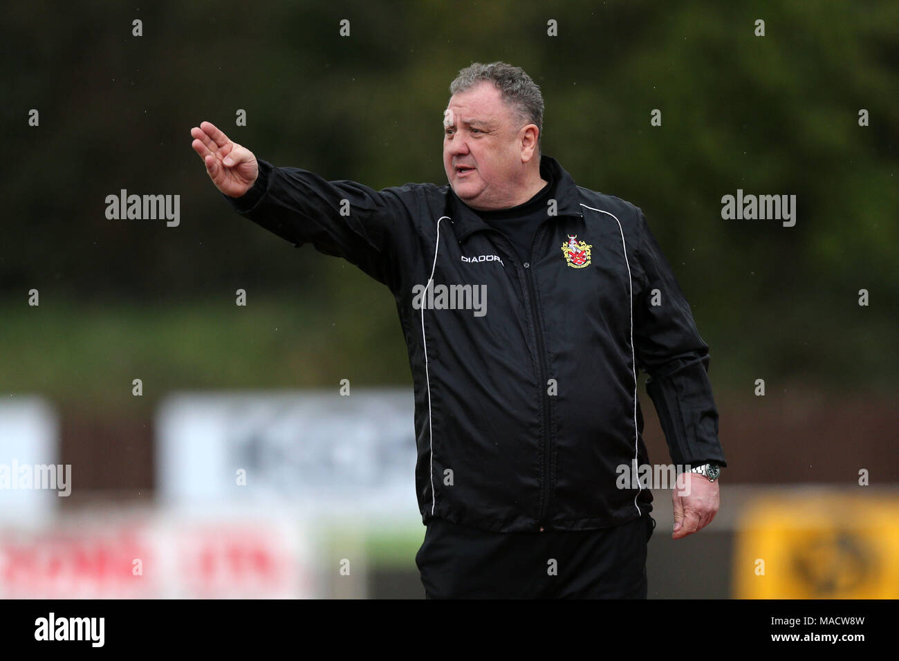 Colin McBride of Hornchurch during AFC Hornchurch vs Potters Bar Town ...