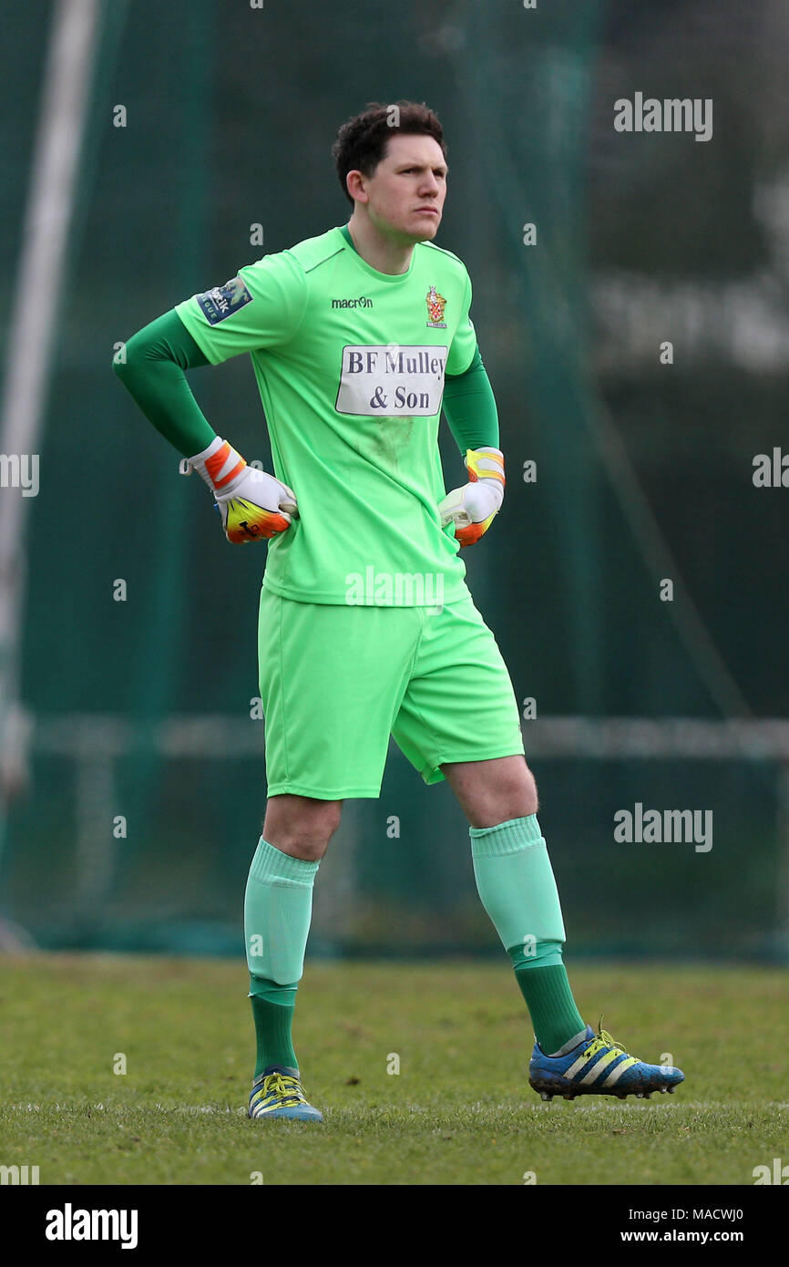 Sam Mott of Hornchurch during AFC Hornchurch vs Potters Bar Town ...