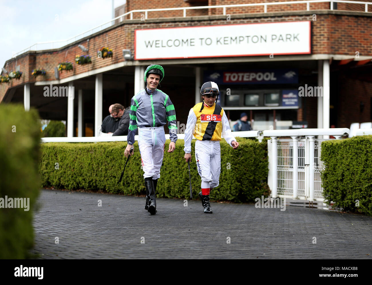Andrea atzeni walking into parade ring hi-res stock photography and ...