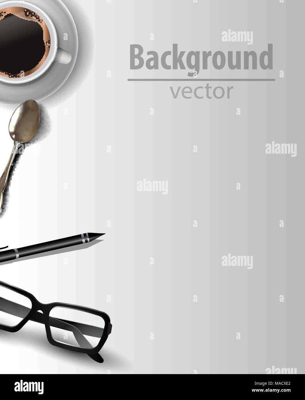 White table top isolated Stock Vector Images - Alamy