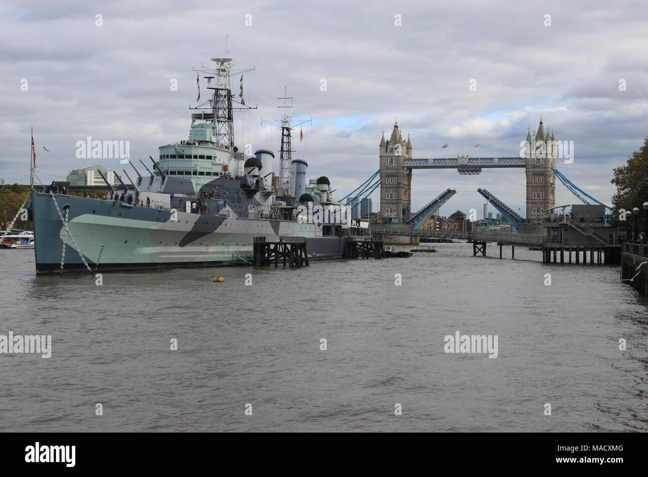 HMS Belfast is a Town-Class light cruiser that was built for the Royal ...