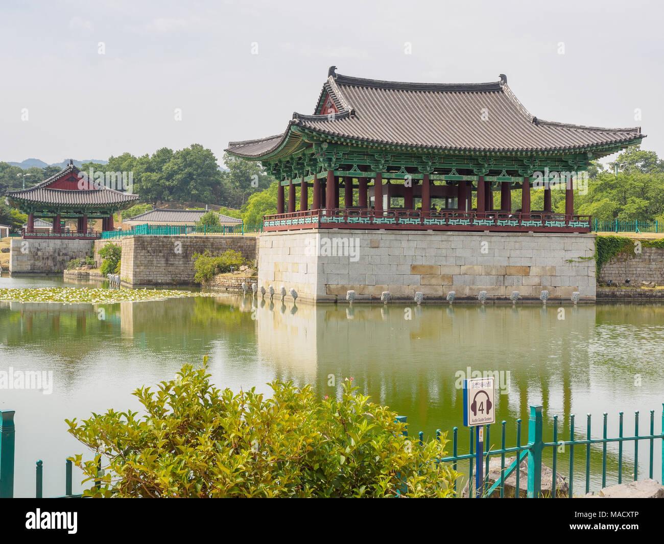 Donggung Palace and Wolji Pond in Gyeongju, South Korea Stock Photo - Alamy