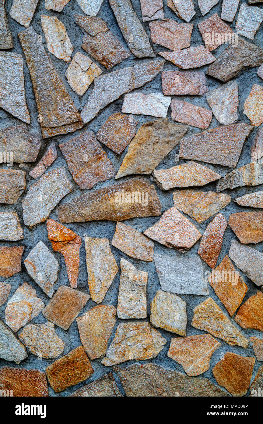 Stylish stone wall background Stock Photo - Alamy