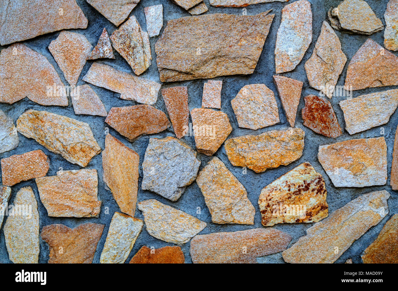 Stylish stone wall background Stock Photo - Alamy