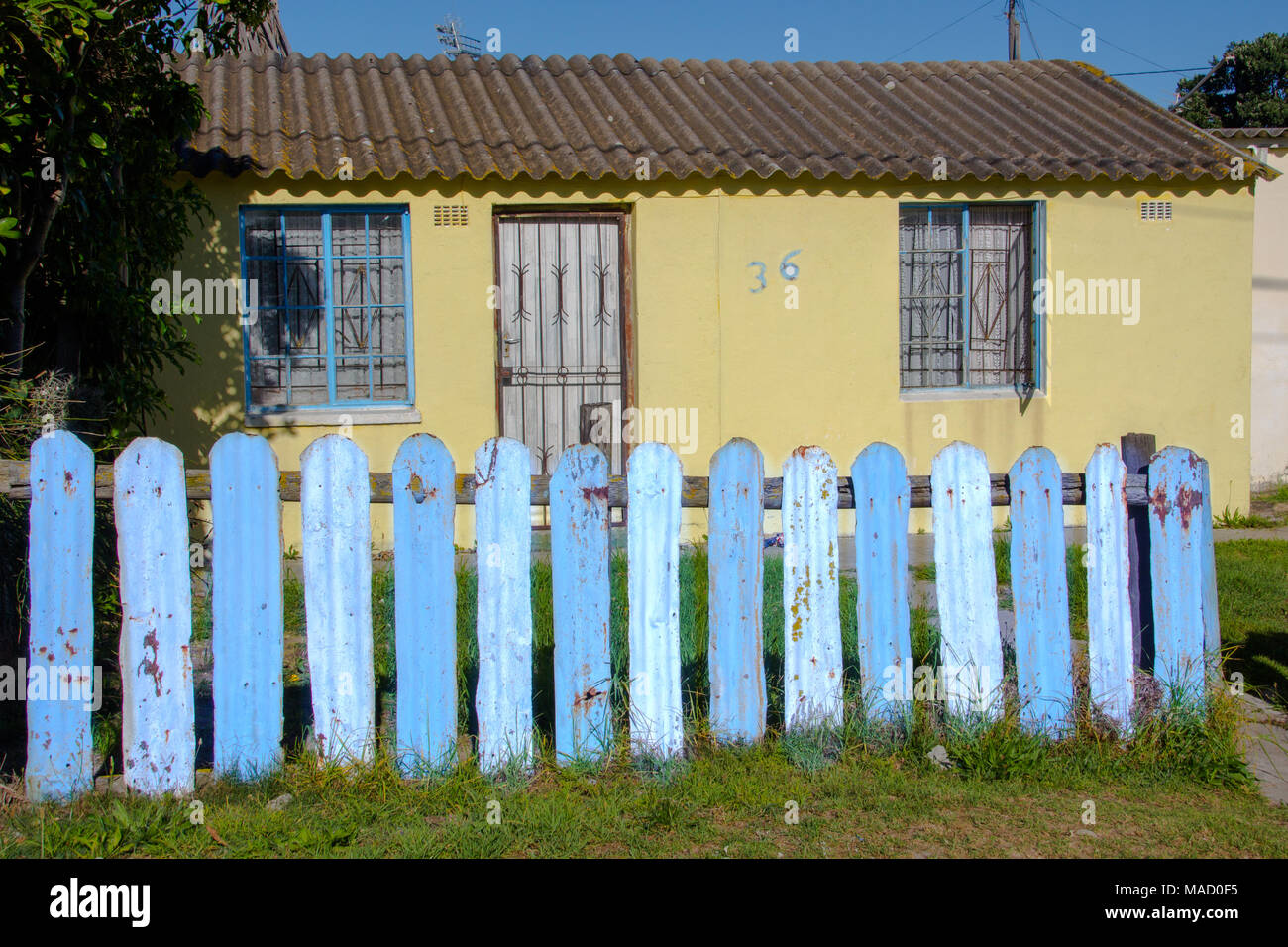 Original house of Zwelihle township, Hermanus, South Africa Stock Photo - Alamy