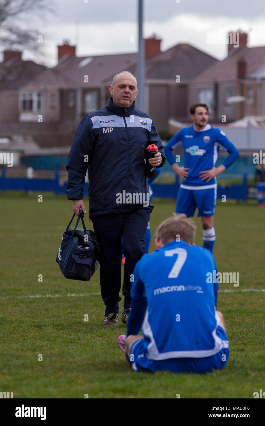 Physio football hi-res stock photography and images - Alamy