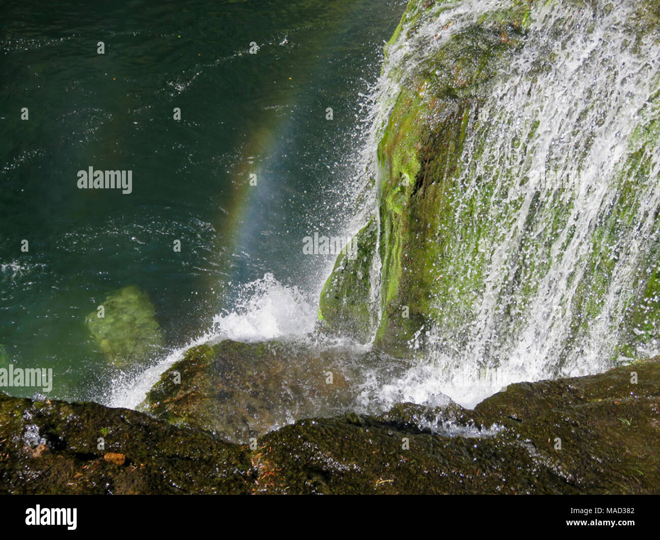 Lower Lewis River Falls in WA Stock Photo - Alamy