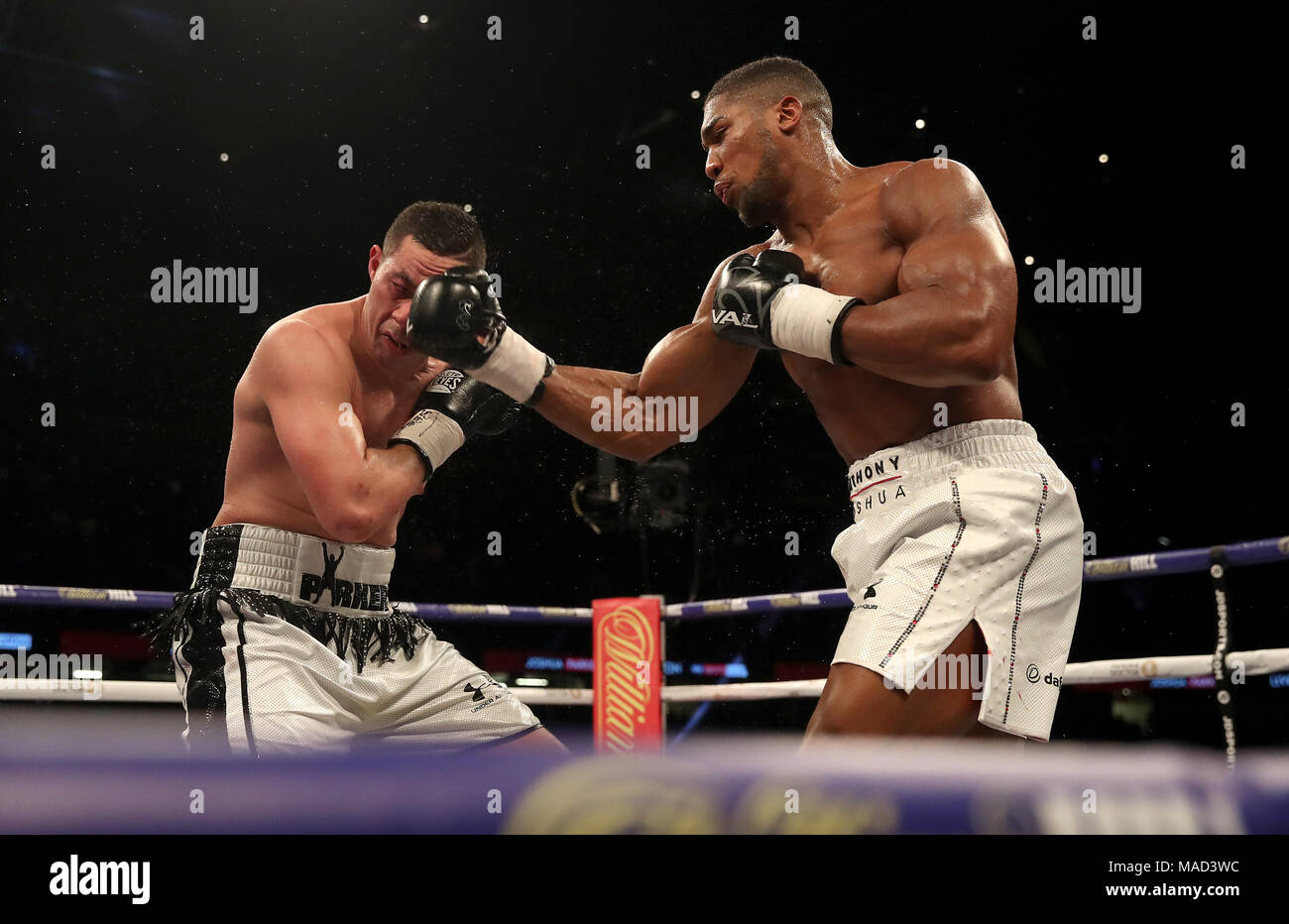 Action against joseph parker hi-res stock photography and images - Alamy