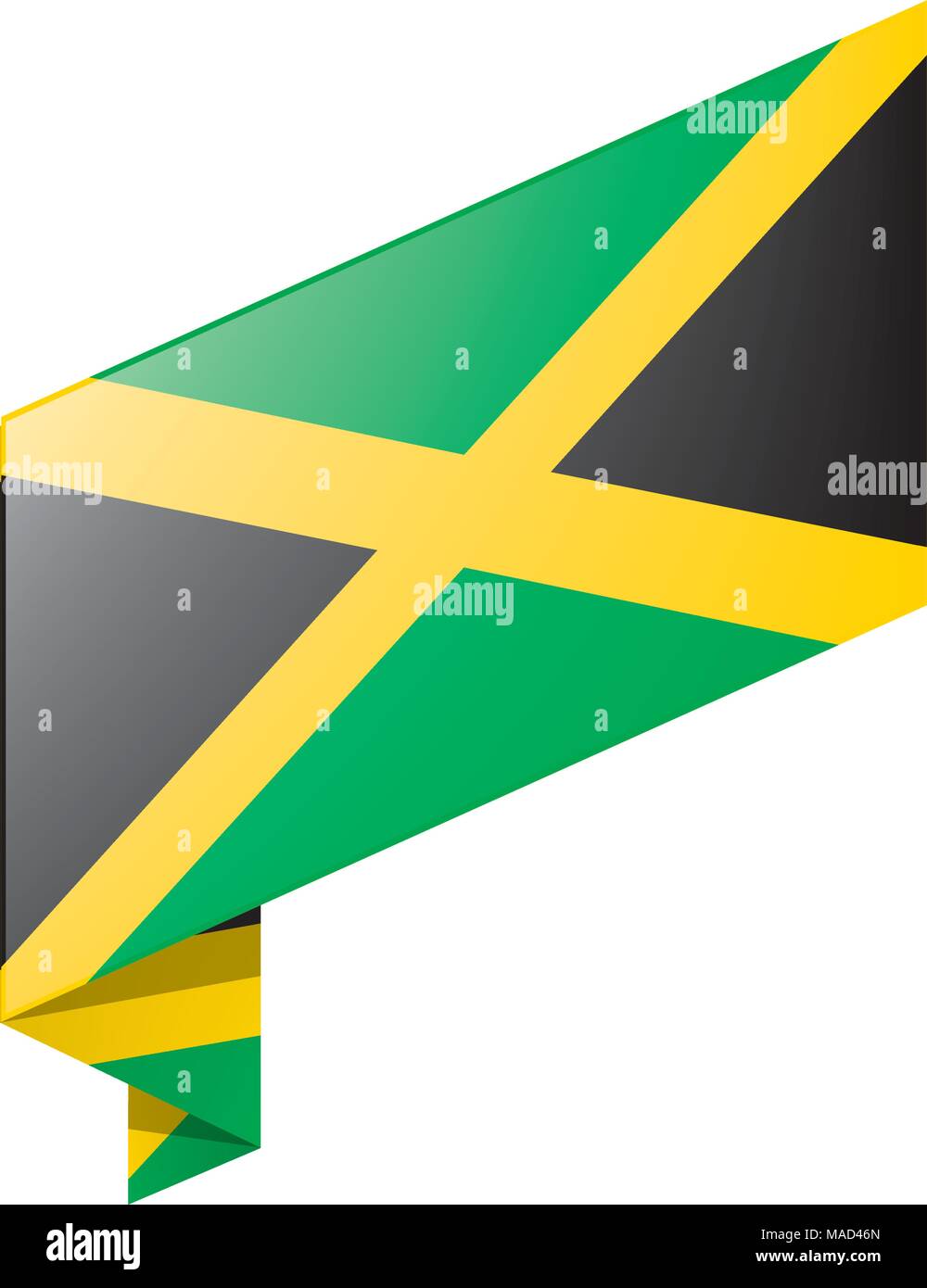 Jamaica banner vector Stock Vector Images - Alamy