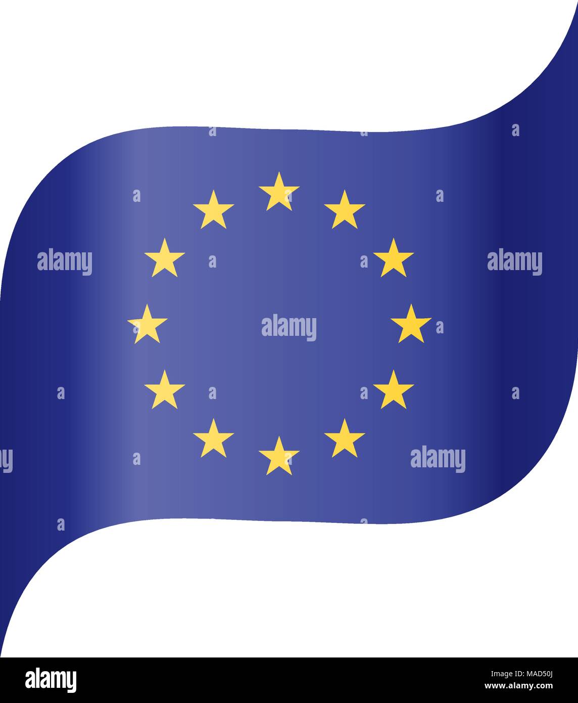 European union flag, vector illustration Stock Vector Image & Art - Alamy