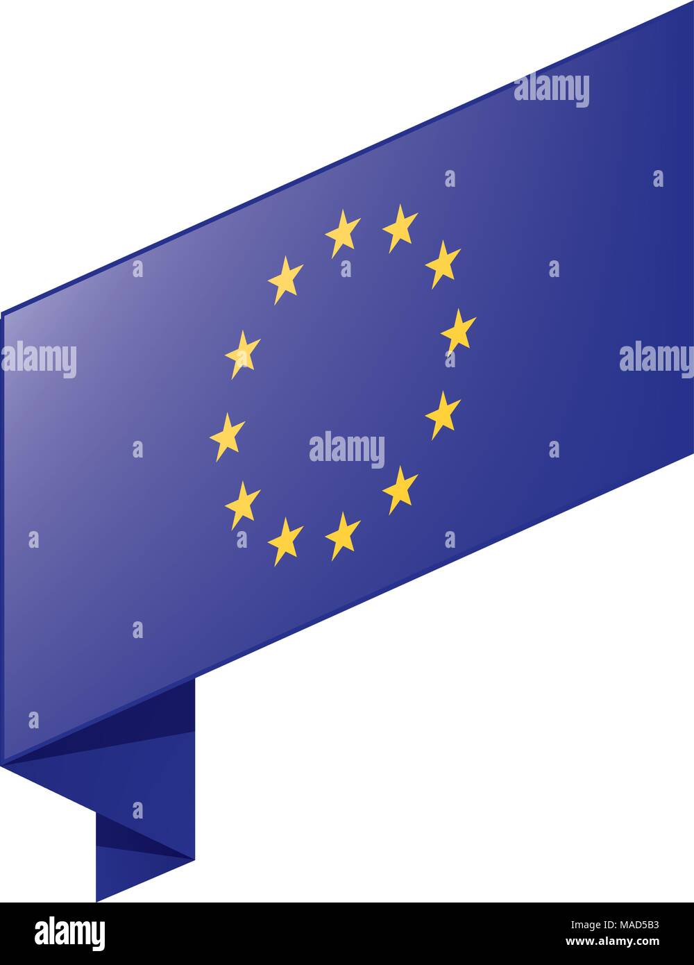 European union flag, vector illustration Stock Vector Image & Art - Alamy