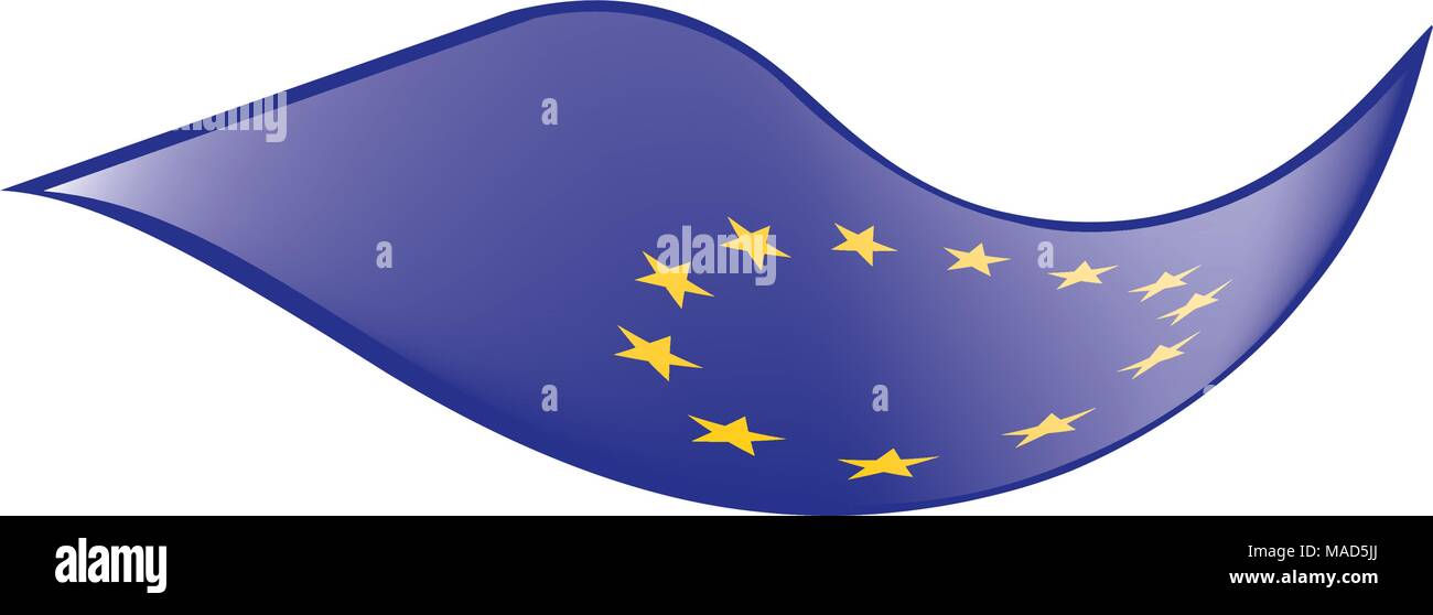 European union flag, vector illustration Stock Vector Image & Art - Alamy