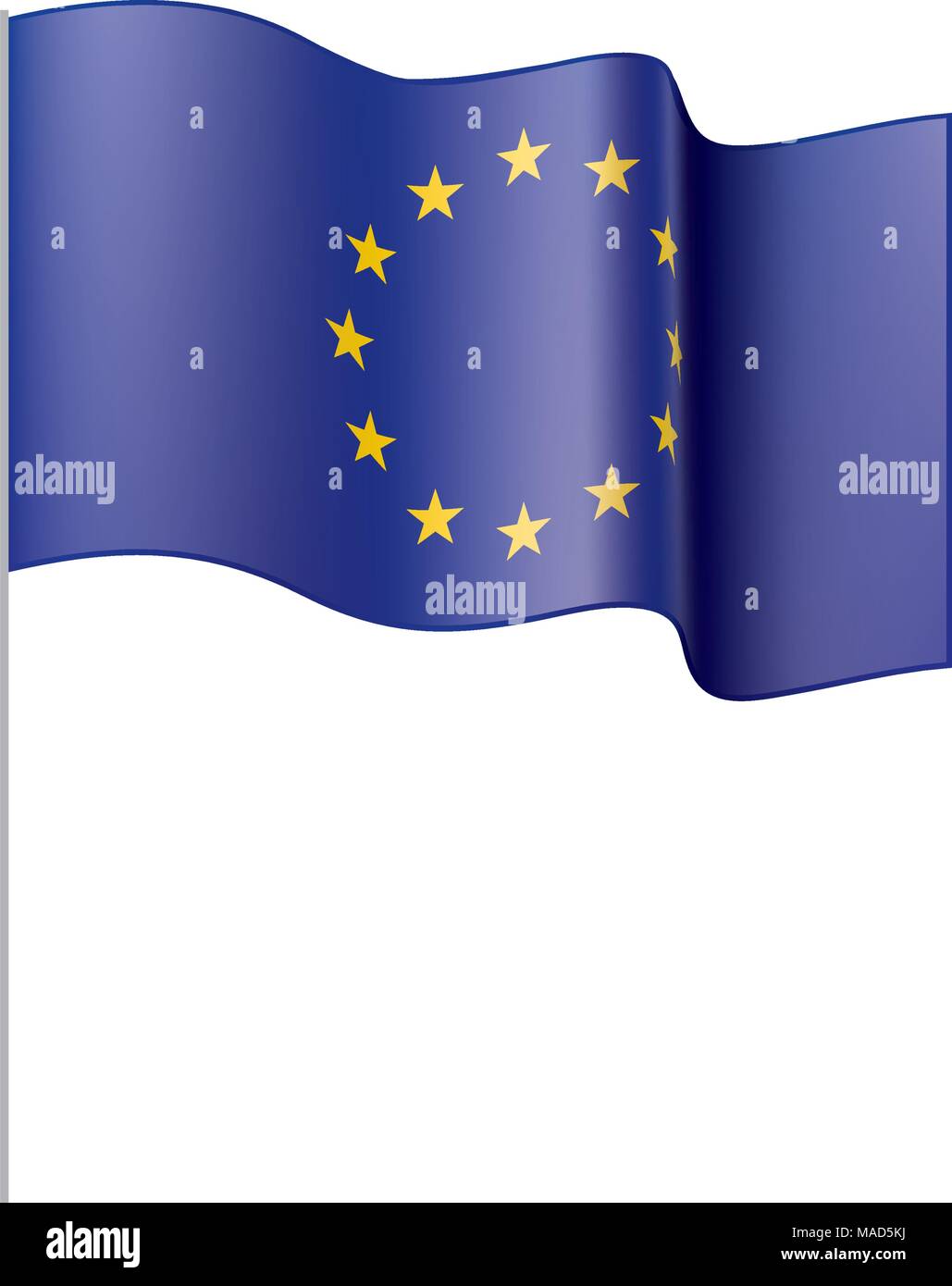 European union flag, vector illustration Stock Vector Image & Art - Alamy