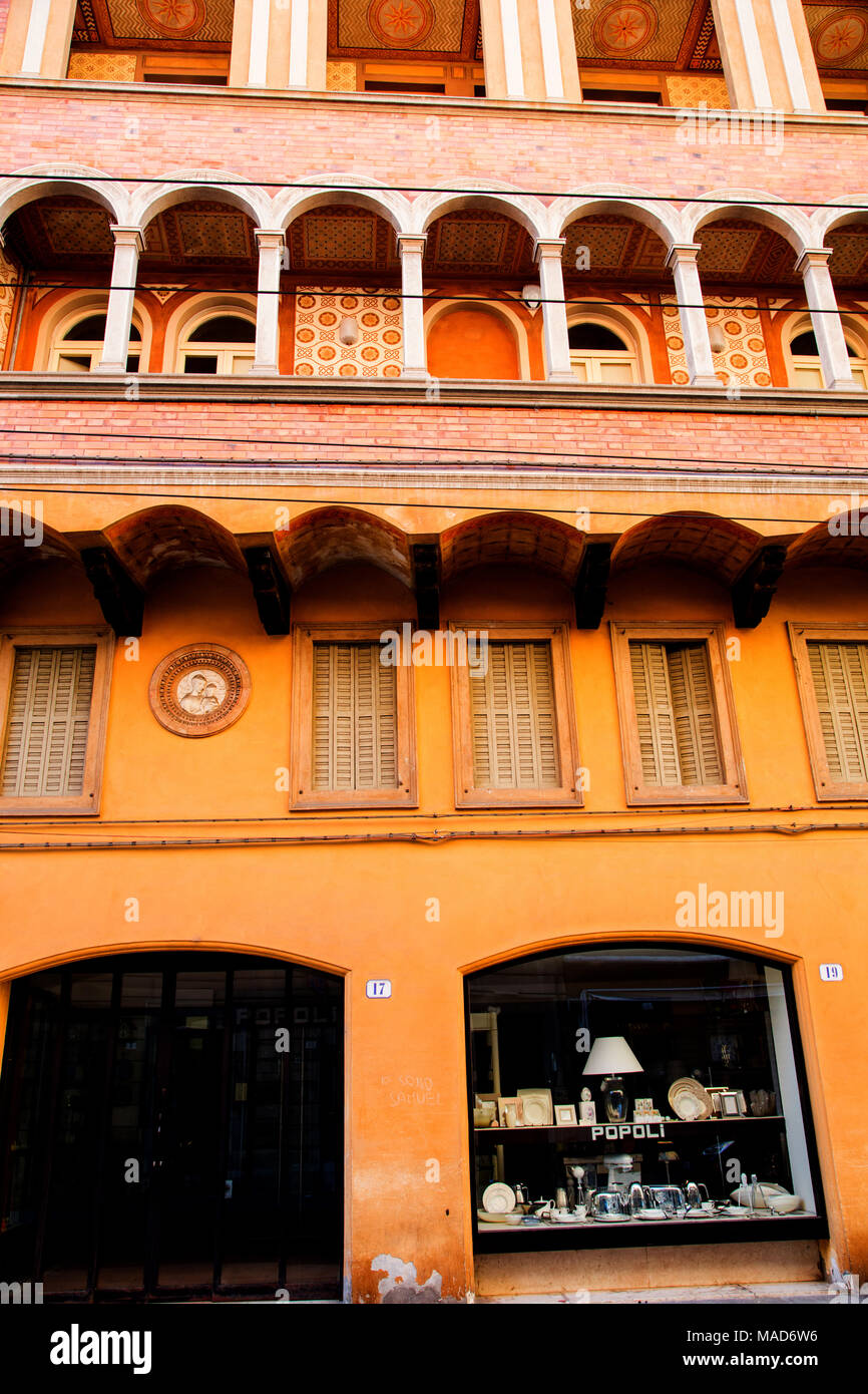 Building typifying the architectural style of Modena Italy Stock Photo ...