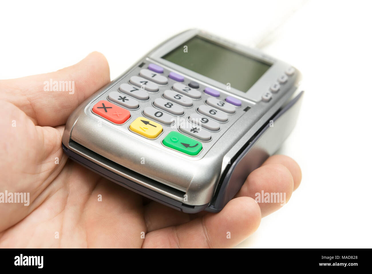 Modern pos payment terminal hi-res stock photography and images - Alamy