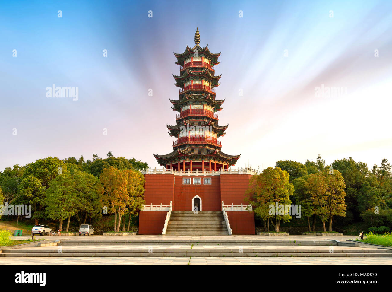 Chinese traditional ancient architecture: pagoda. Ancient architecture ...